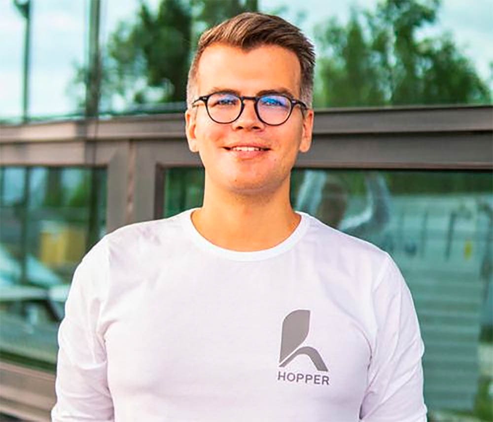Martin Halama, Mitgründer und CEO Hopper Mobility - Rocketeer